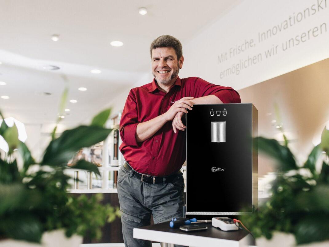 Wasserspender CUBE Compact kennenlernen | Welltec